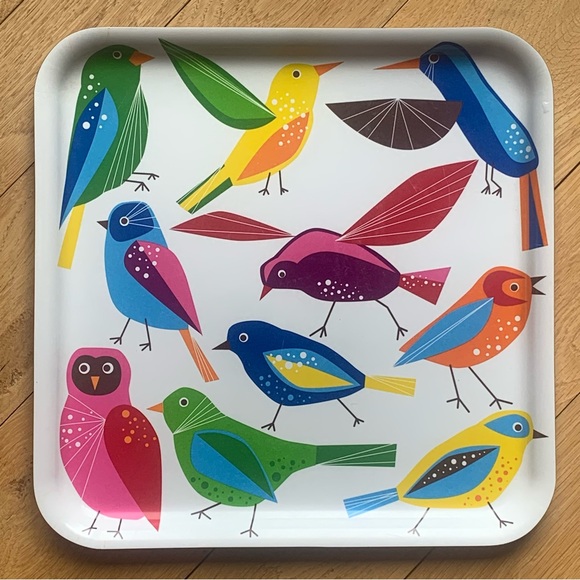 IKEA | Bird | Vintage Ikea Colorful Bird Design Tray | Poshmark